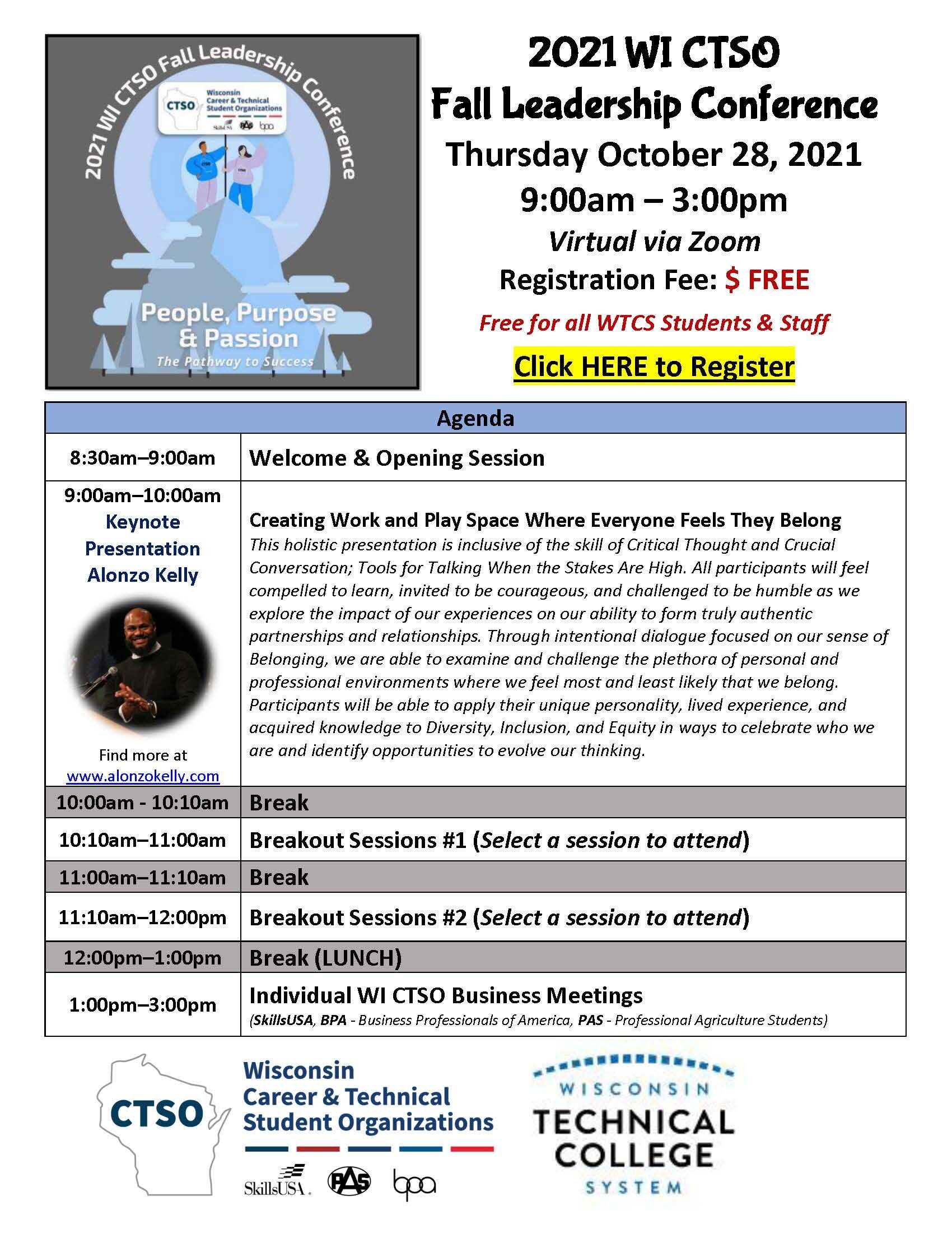 WI Fall Leadership Conference - Wisconsin BPA State Association