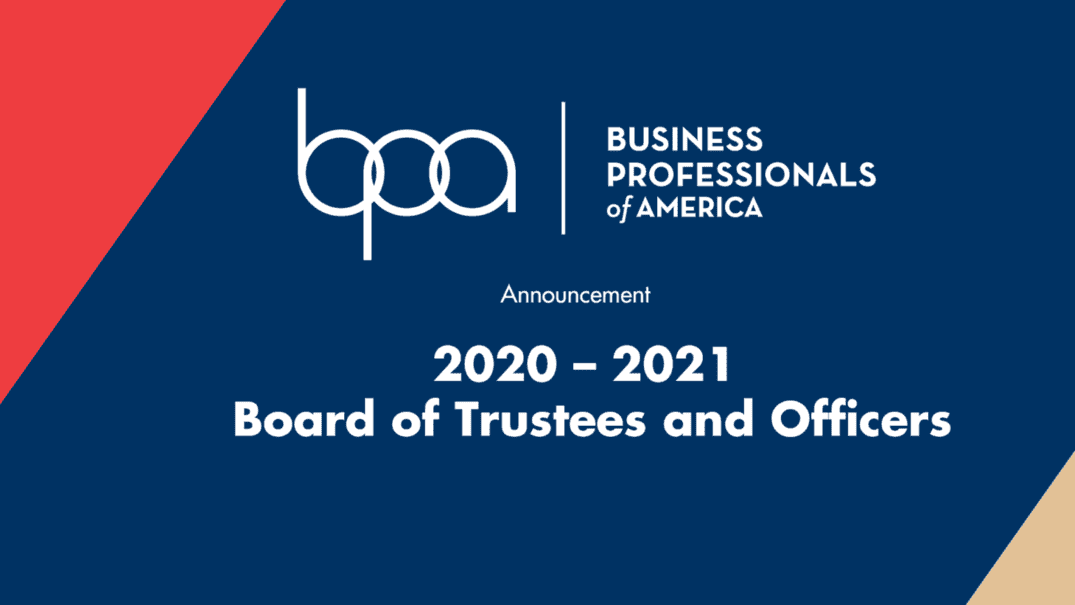 Business Professionals of America Announces its 2020 – 2021 Board of ...