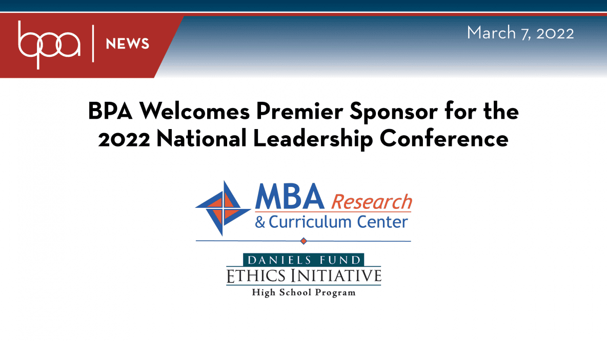 BPA Welcomes MBA Research and Curriculum Center as Premier Sponsor for ...